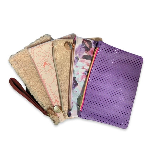 ipsy | Bags | Ipsy 5piece Makeup Bag Bundle Floral | Poshmark